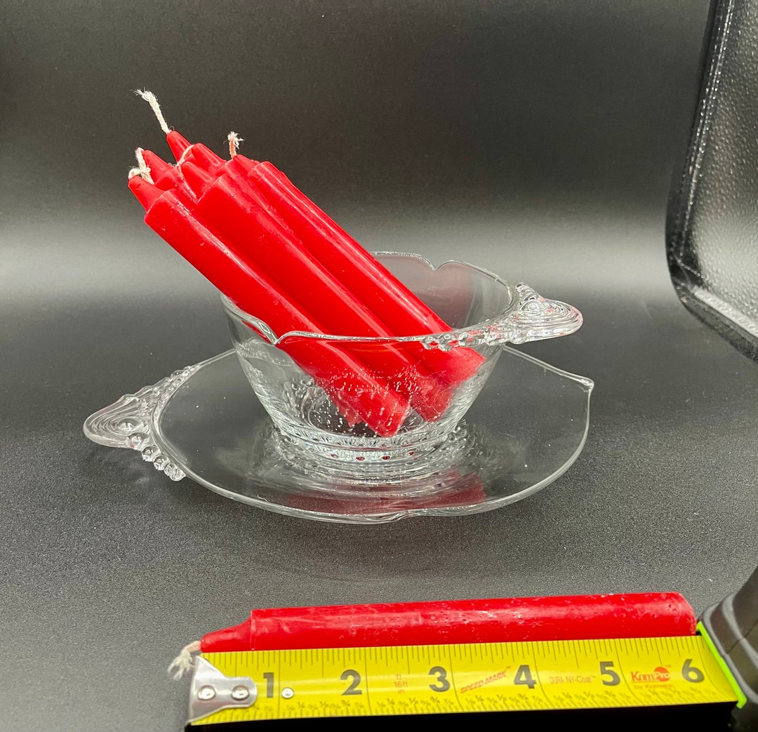 6 Inch 6" Taper Spell Candle RED Pagan Wicca Altar Household LUCK ...