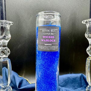ULTIMATE WICKED WARLOCK Limited Edition Large Candle Spell Hoodoo ...