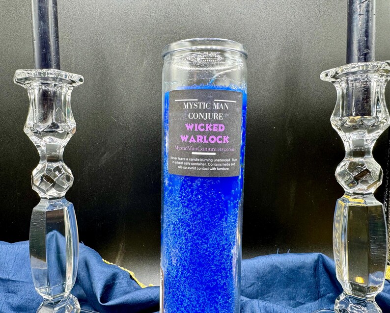 ULTIMATE WICKED WARLOCK Limited Edition Large Candle Spell Hoodoo ...