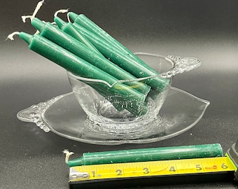 6 Inch 6" Taper Spell Candle BLUE Pagan Wicca Altar Household LUCK ...