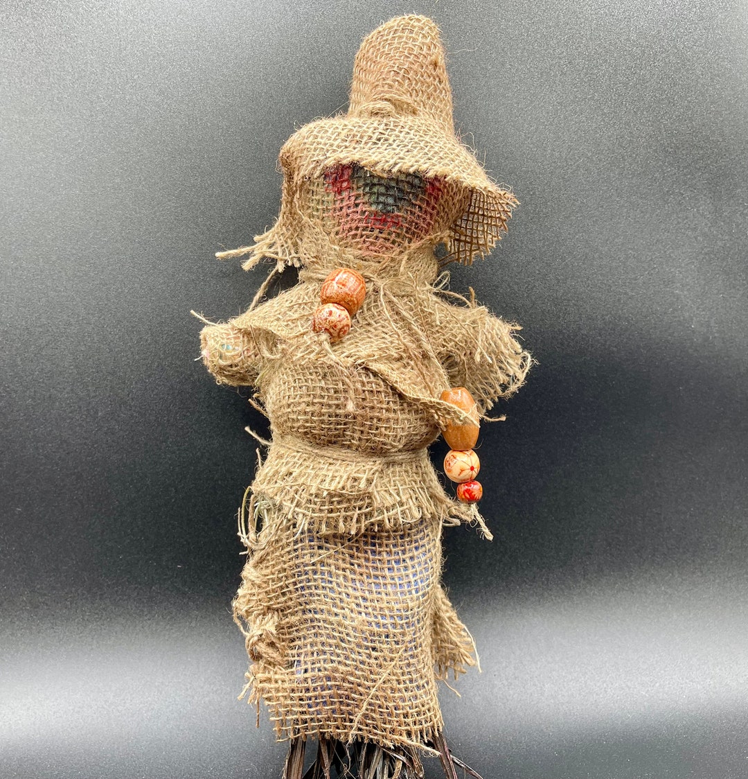 MR SCARECROW CROW Voodoo Doll Amulet Poppet Hoodoo Santeria - Etsy