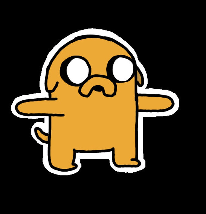 Mini Jake Sticker Set 3 - Etsy