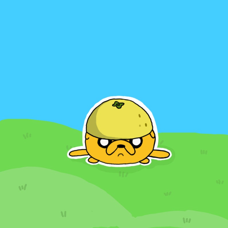 Mini Jake Sticker Set 3 - Etsy