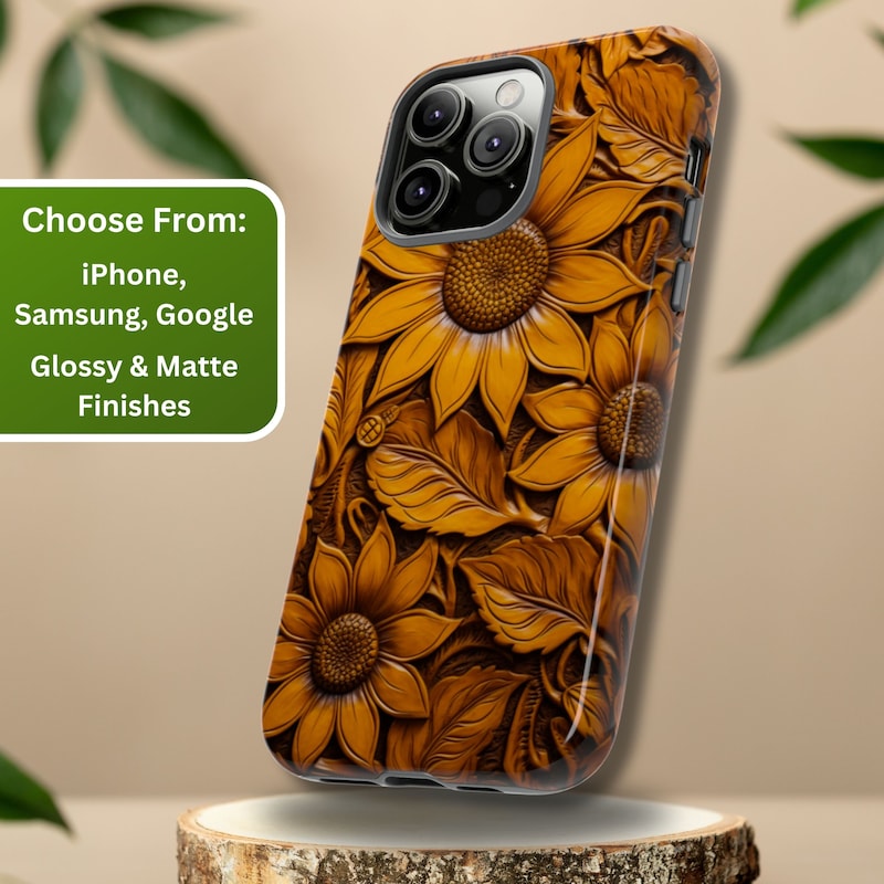 Sunflower Phone Case - Etsy