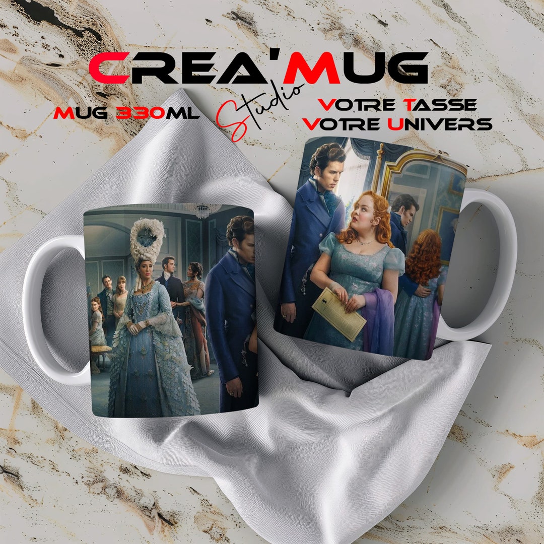 Mug Inspired by the Bridgerton Chronicles Limited Edition 330ml Gift ...