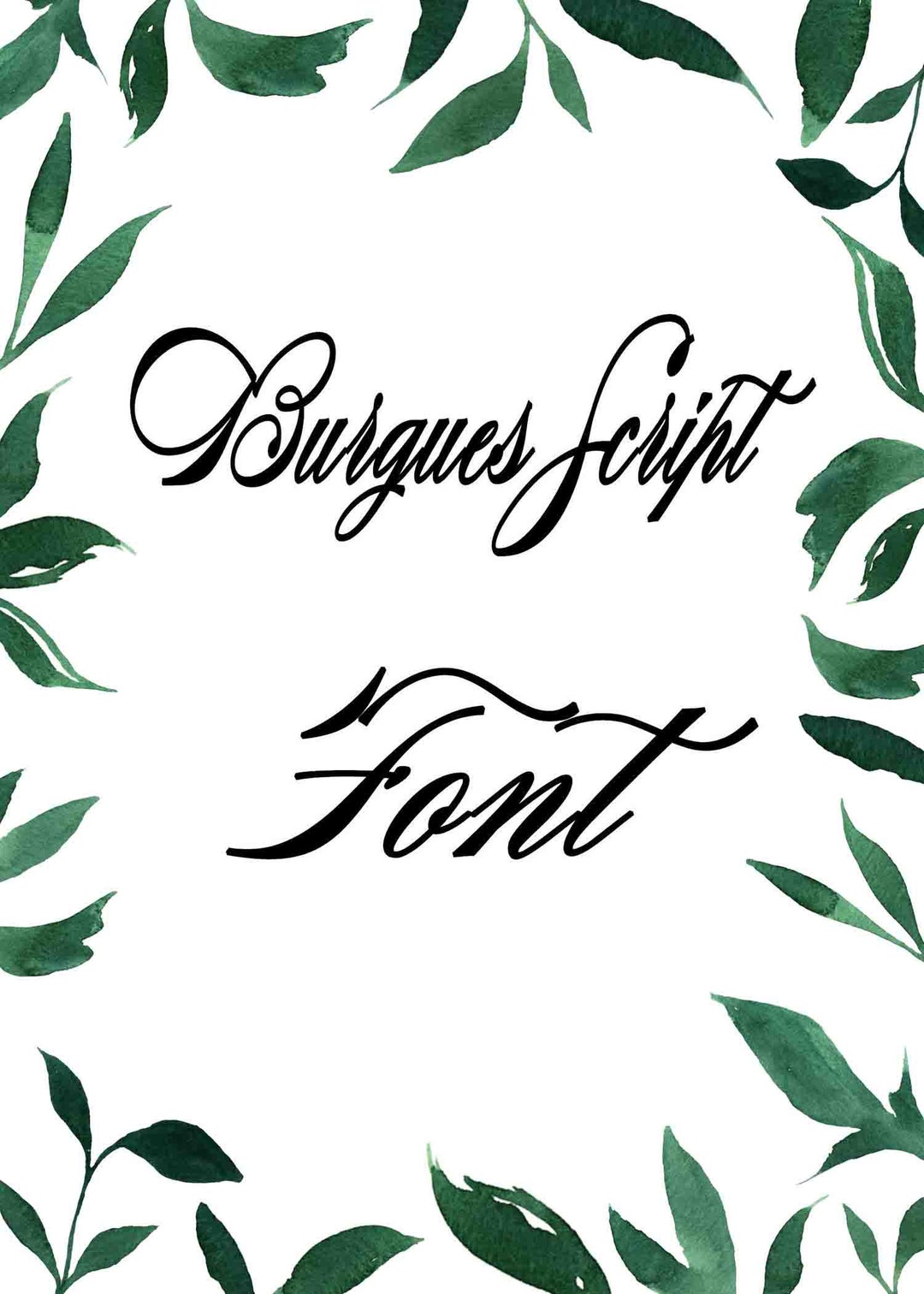 Burgues Script Wedding Font Vintage Font Groovy Font Boho - Etsy Australia