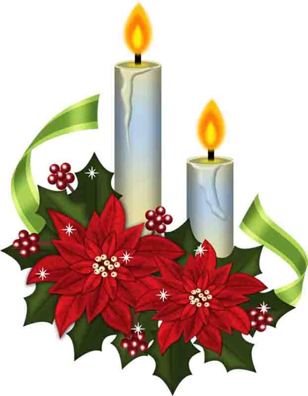Christmas Candle Animation, Christmas Candles, Flower Arranging, Decor ...