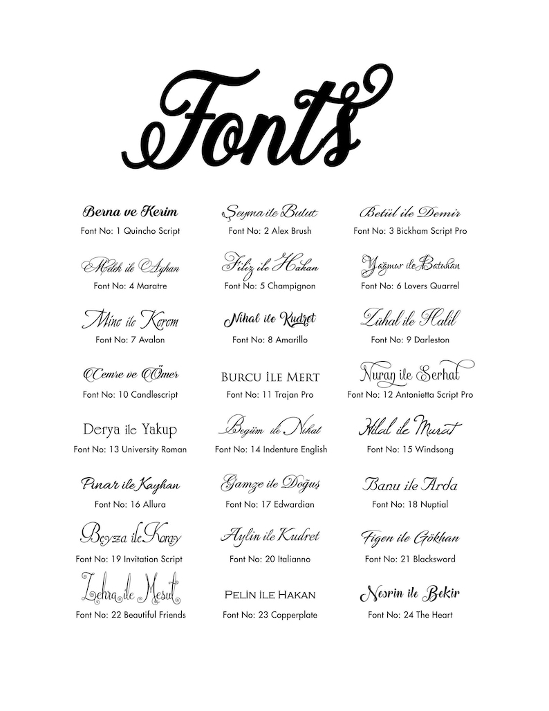 24+ Font Pc - Wedding Font - Vintage Font, Groovy Font, Boho Font ...