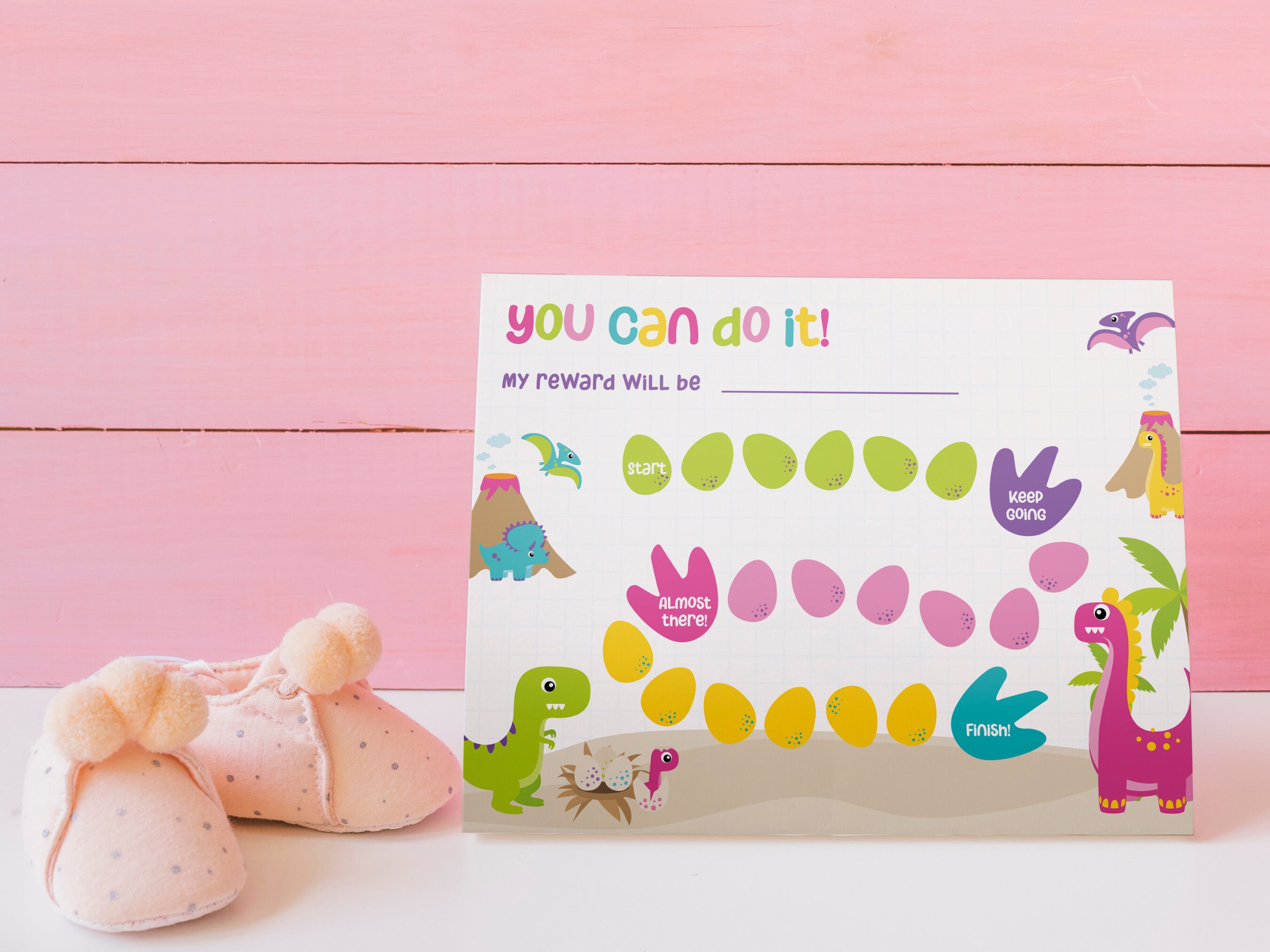 Printable Dinosaur Reward Chart | Dinosaur Kids Behavior Chart ...