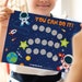 Printable Outer Space Reward Chart Planets Sticker Chart Instant ...