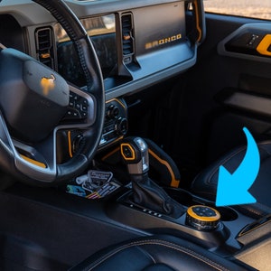 Bronco Goat Dial Overlay Color Accent Decal Wrap for 2021, 2022, 2023 ...