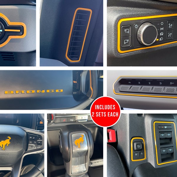 Bronco Dash Letters - Etsy