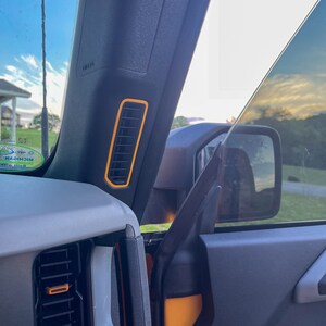 Defrost Vent Color Accent Stripe Outline Trim Vinyl Decal Overlay ...