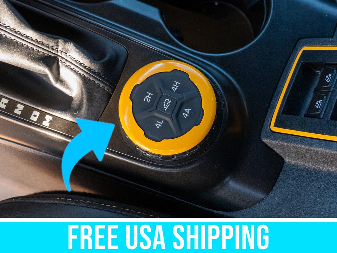 Bronco Goat Dial Overlay Color Accent Decal Wrap for 2021, 2022, 2023 ...