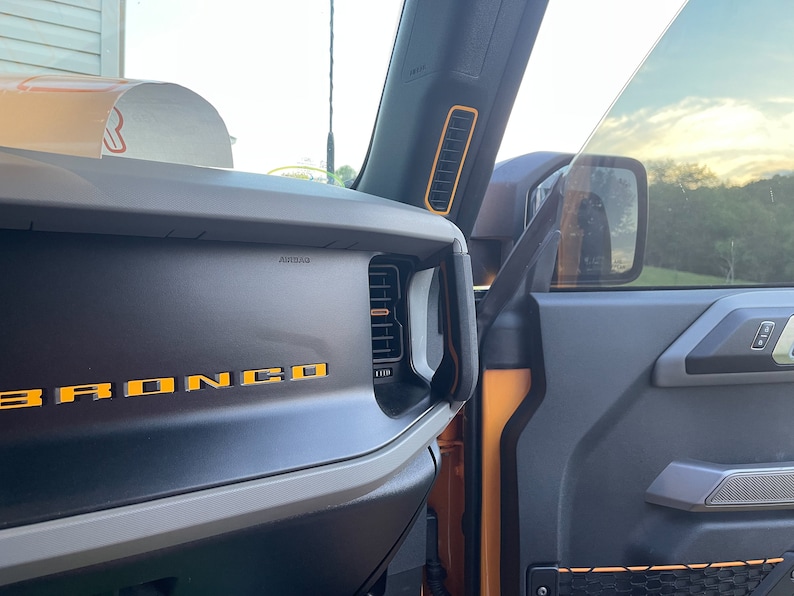 Defrost Vent Color Accent Stripe Outline Trim Vinyl Decal - Etsy