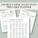 UWORLD 5 Week NCLEX Study Planner | NCLEX Exam | Instant Download - Etsy