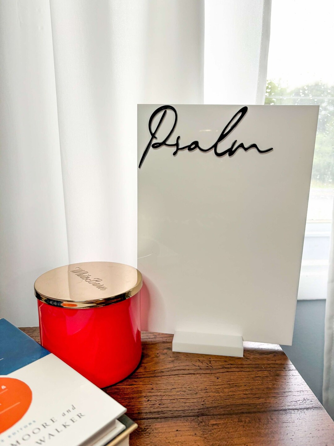 Psalm Memory Verse Sign, Psalms, Personalized Memory Verse Sign, Bible ...