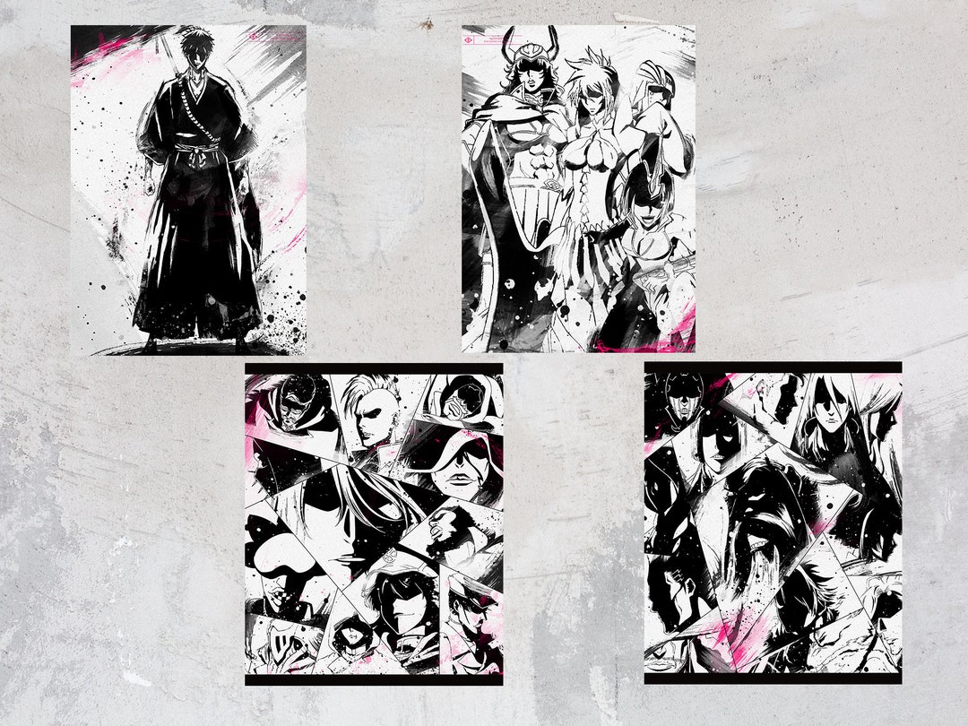 Anime Manga Poster Bleach Thousand Year Blood War Eyecatch - Etsy