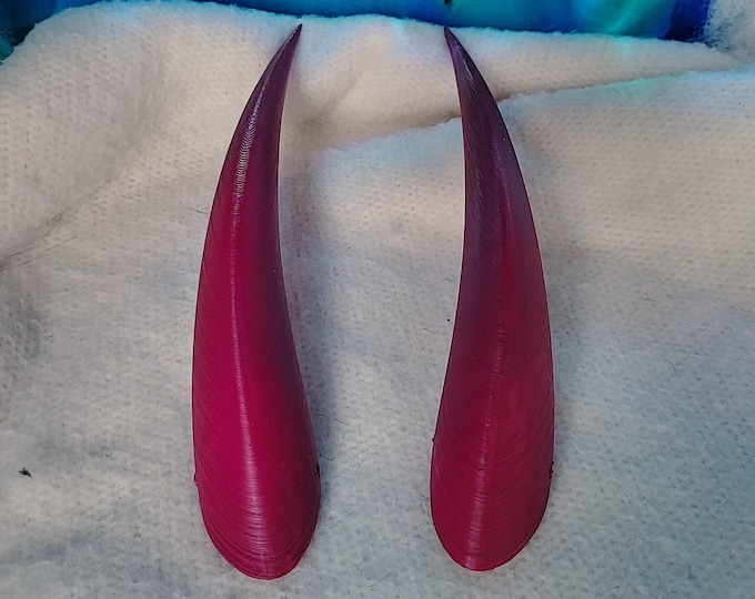 MTO Oni-horns - BYO Demon Horns - MTO Cosplay Horns - Anime Horns - 3D ...