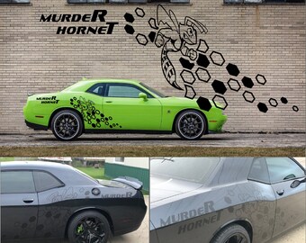Murder Hornet Dodge Charger Decal - Etsy