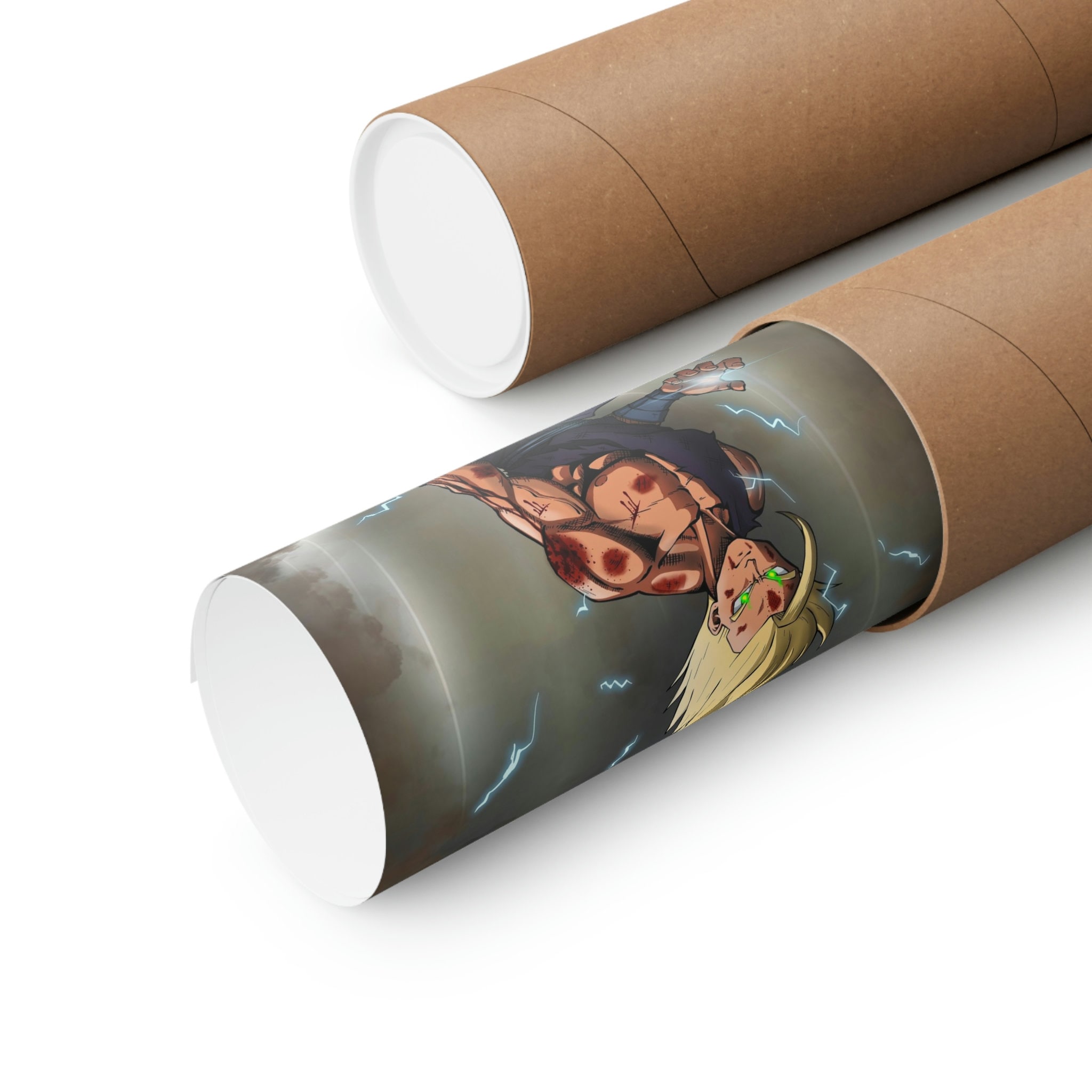 Super Saiyan 2 Gohan - Premium Matte Vertical Posters - Etsy