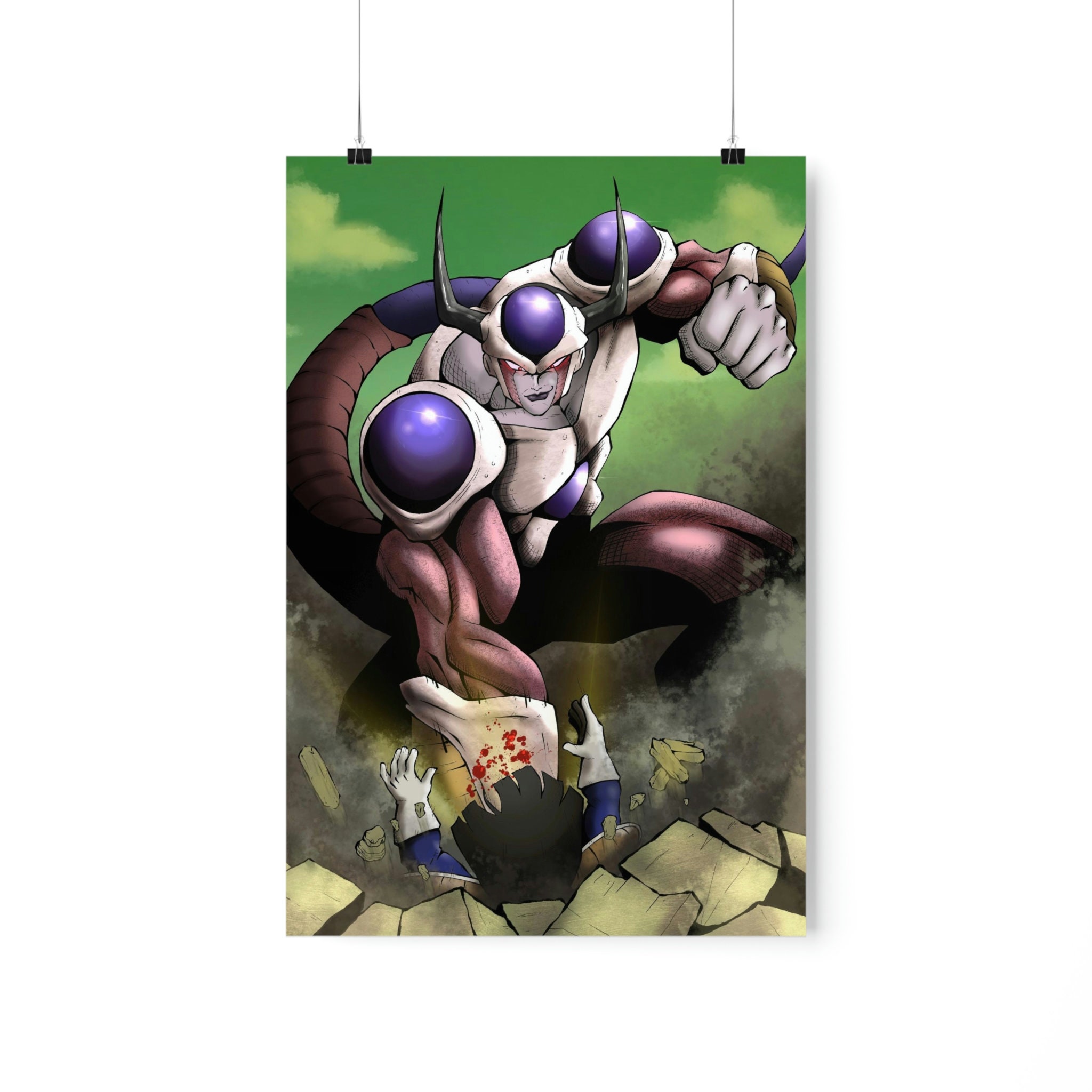 Anime Frieza Namek Premium Matte Vertical Posters Etsy