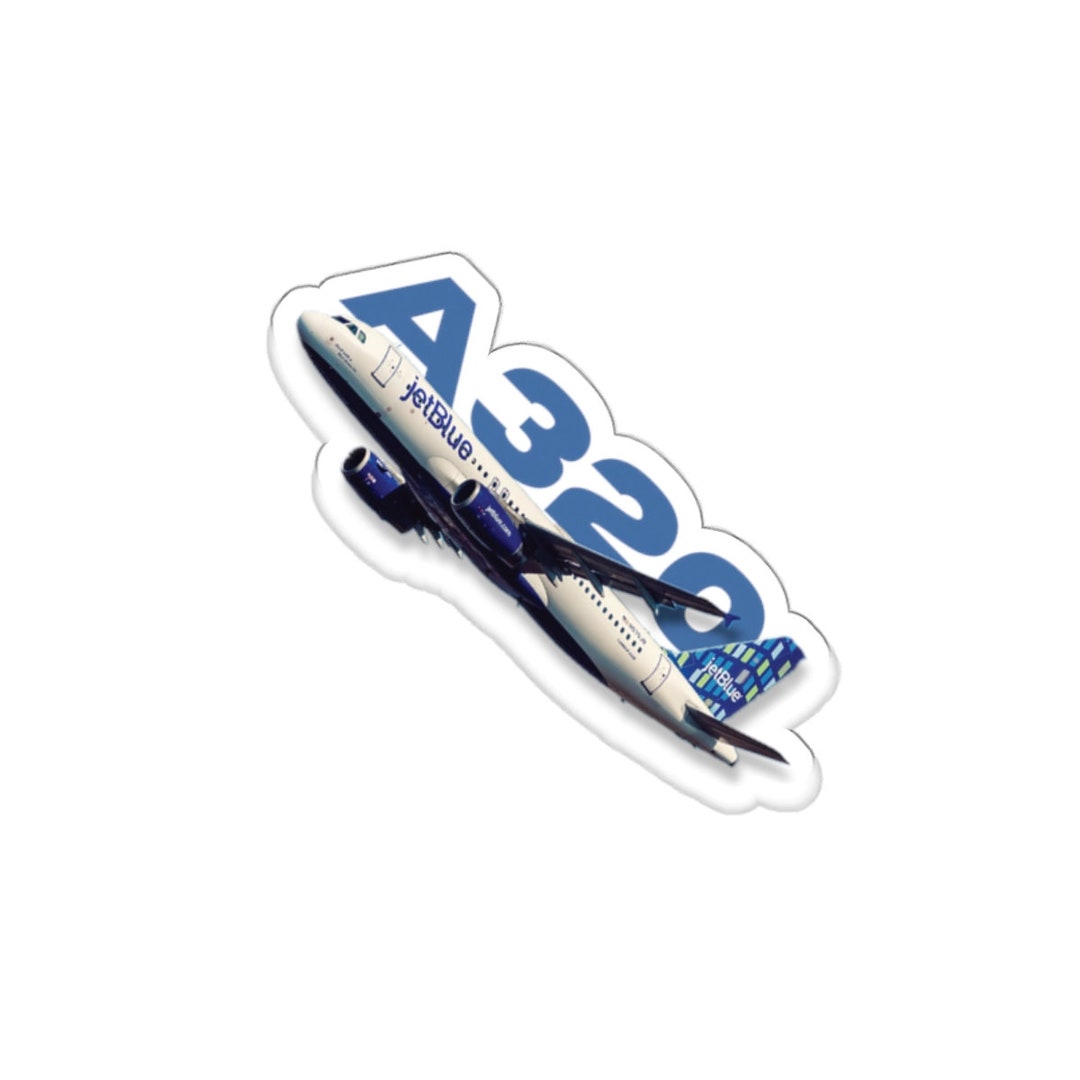 Jetblue Airbus A320 Sticker - Etsy