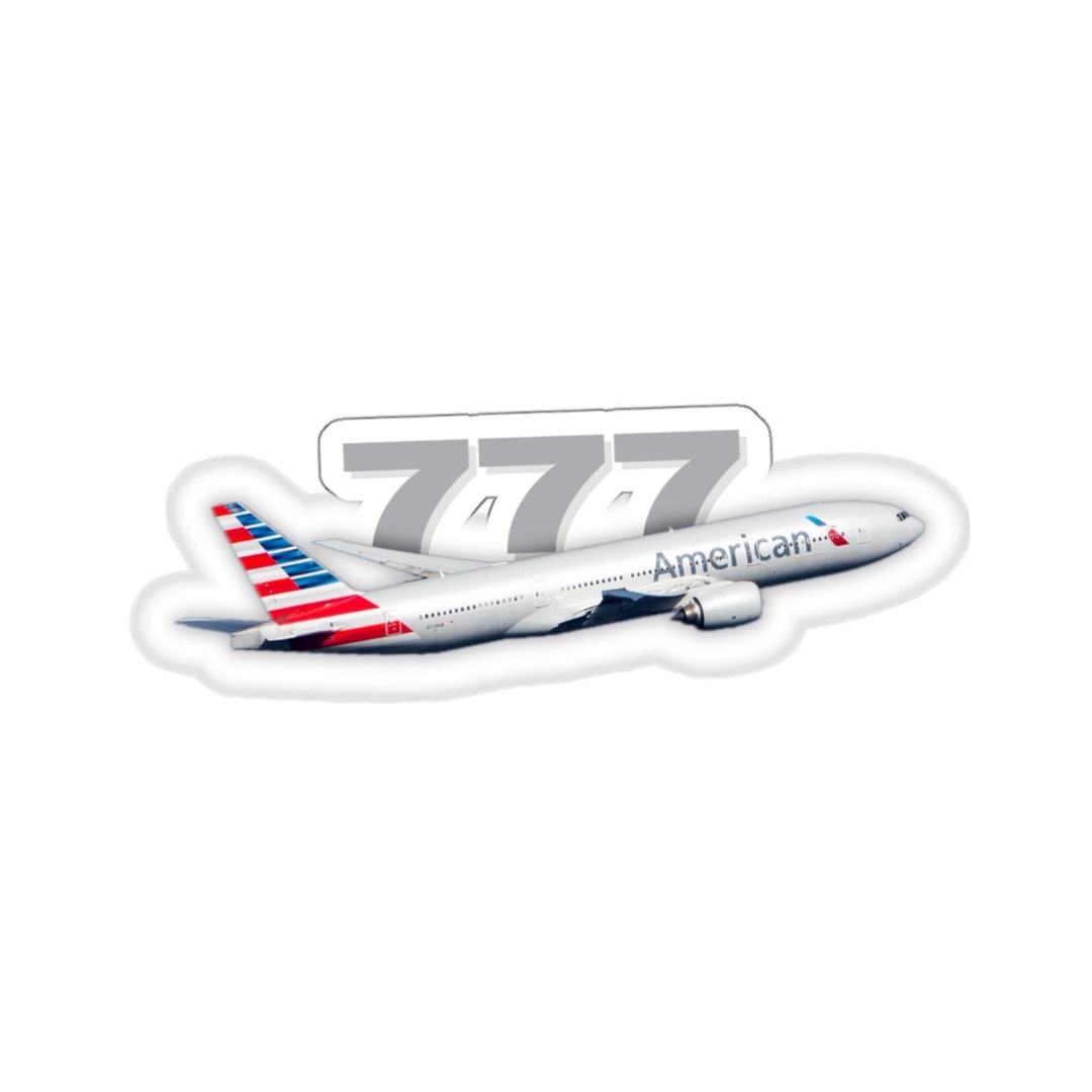 American Airlines Boeing 777 Sticker, Multiple Sizes - Etsy
