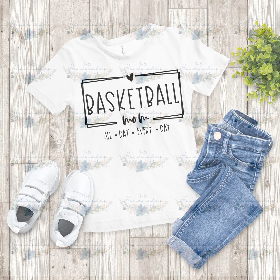 Basketball Mom Heart Design PNG-SVG - Digital Download - Etsy