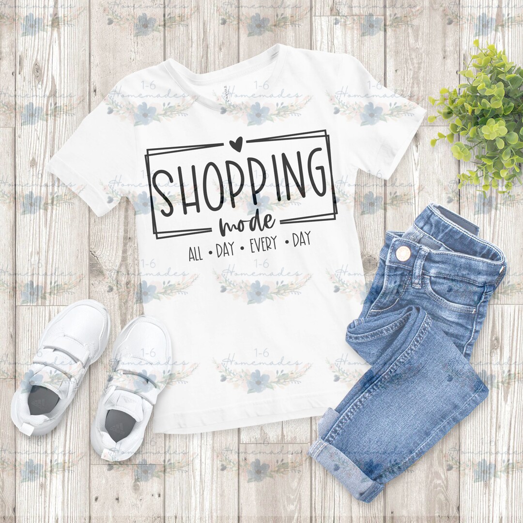 Shopping Mode Design PNG-SVG - Digital Download - Etsy