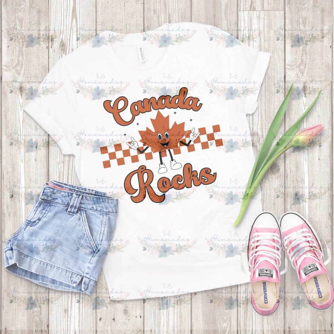 Canada Rocks Design PNG - Digital Download - Etsy