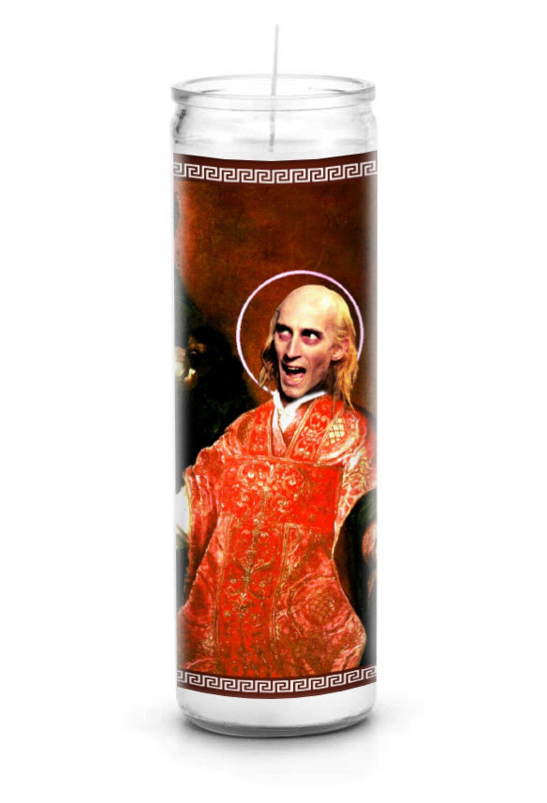 Riff Raff Rocky Horror Tribute Prayer Saint Candle in a Nice - Etsy