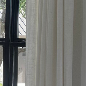 PAIR of Lined Light Filtering Decorative Drapery Panels With a ...