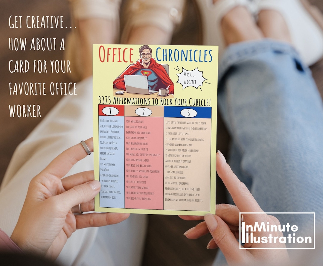 Cubicle Decor: 3375 Unique Affirmations to Rock Your Office Life ...