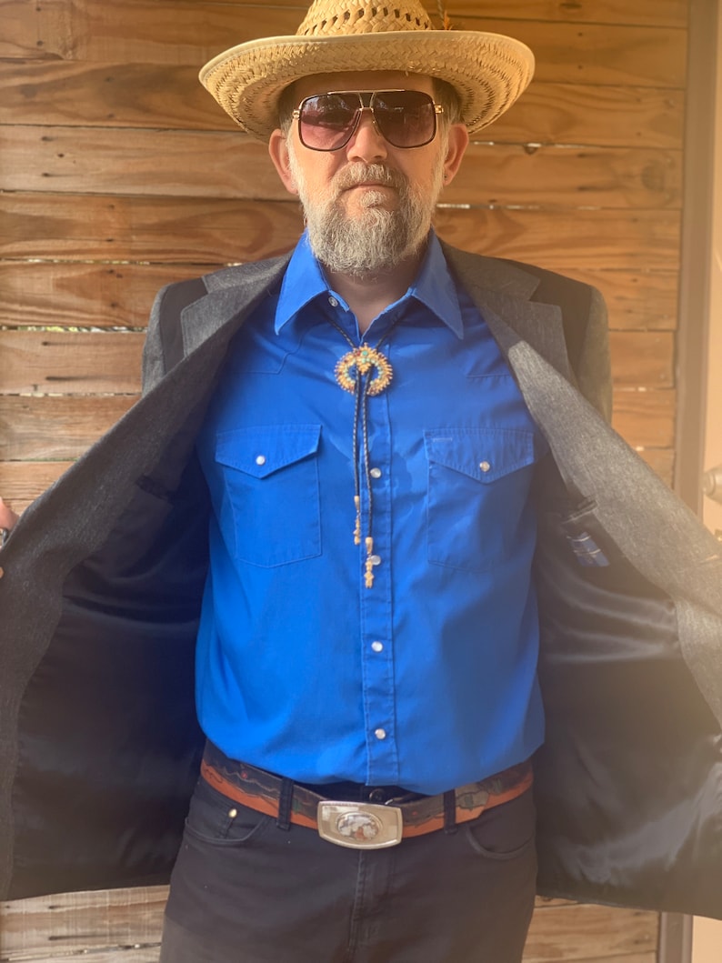 40 R Boise Country Western Suit Coat by Circle S. Cowboy Elegance to Wear With a Pearl Snap ...