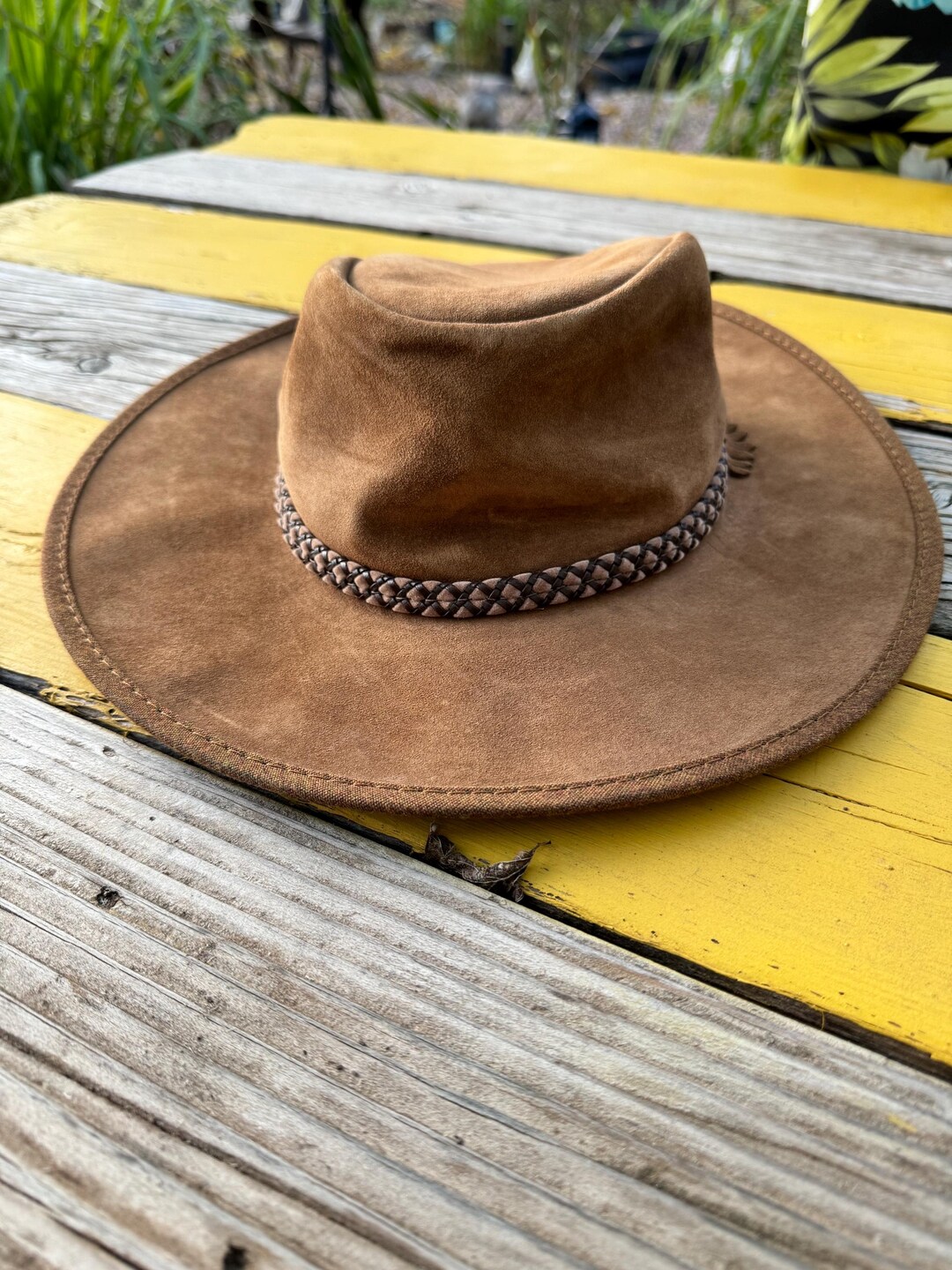 Leather Hat by Zephyr - Etsy