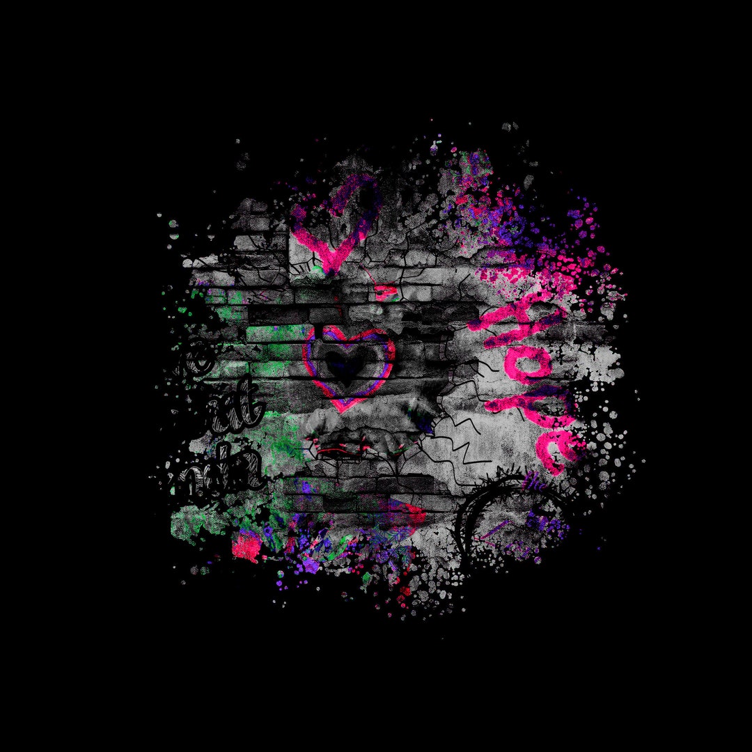 Urban Graffiti PNG Street Art Digital Download for Apparel & Merch ...