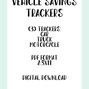Vehicle Savings Tracker, Car Savings, Truck Savings, Motorcycle Savings ...