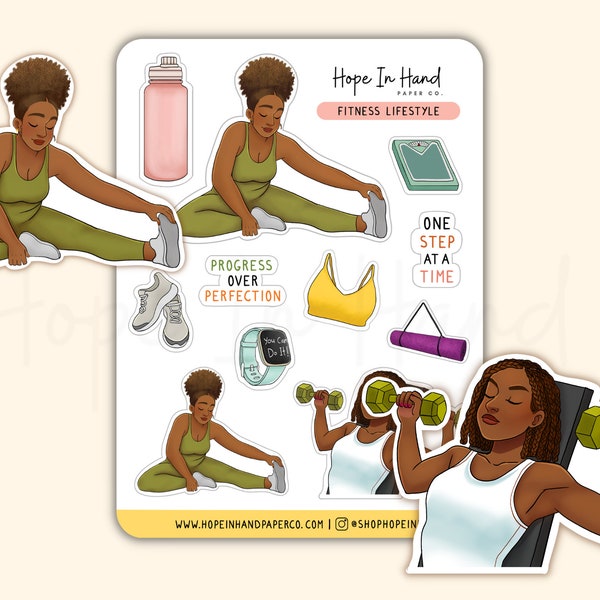 Black Girl Sticker - Etsy