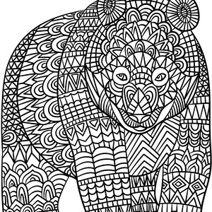 Animal Coloring Sheets (50 Sheets!) - Fantastic Animals! - Etsy