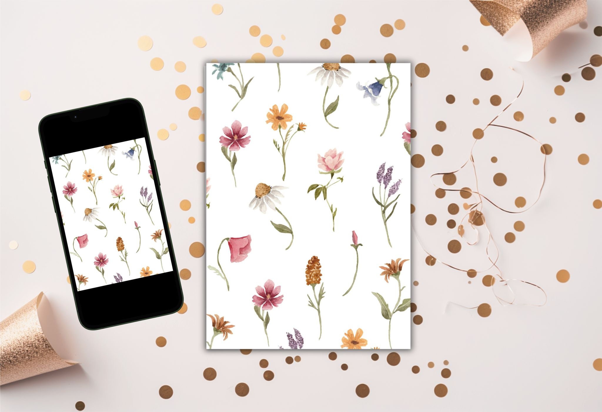 Wildflower Invitation - Etsy