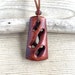 Wooden Infinity Crisscross Four Leaf Clove Toki Styled Pendant Hand ...