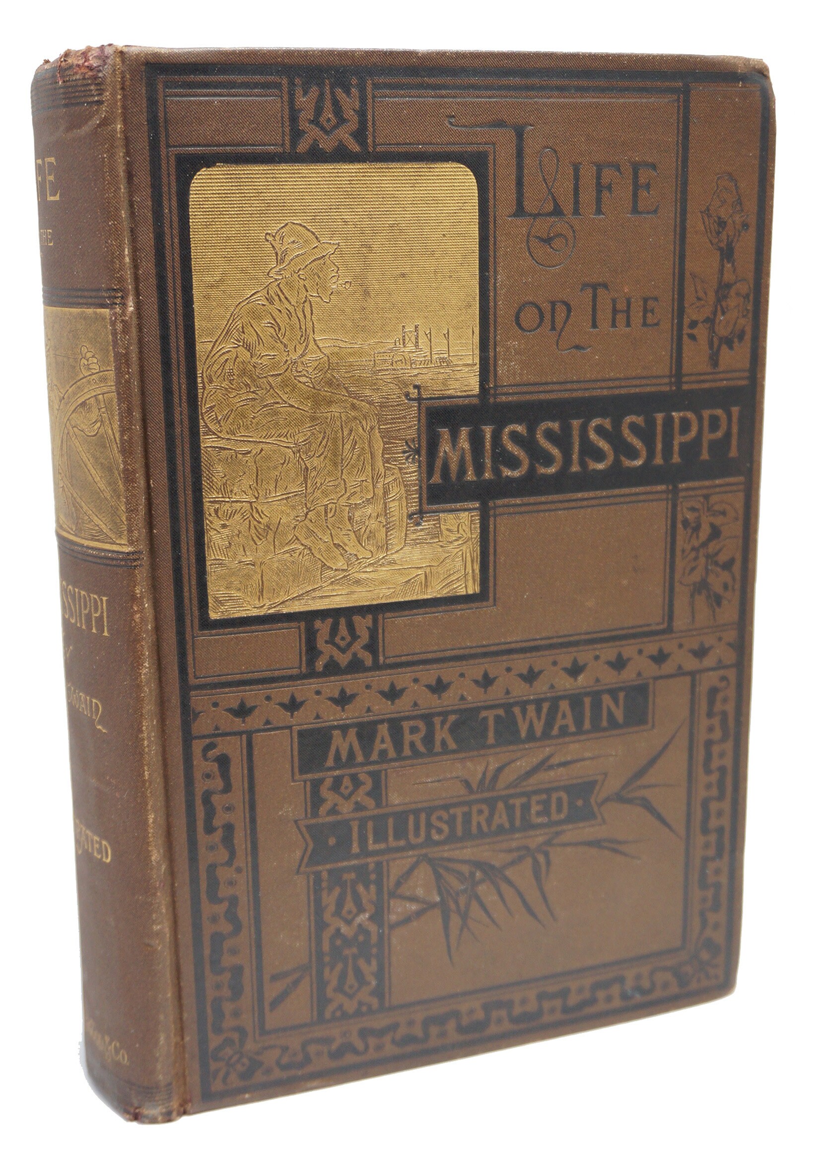 Life on the Mississippi by Mark Twain First Edition Mixed State 1883 ...