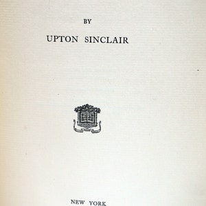 The Jungle by Upton Sinclair First Edition 1906 Rare Book - Etsy