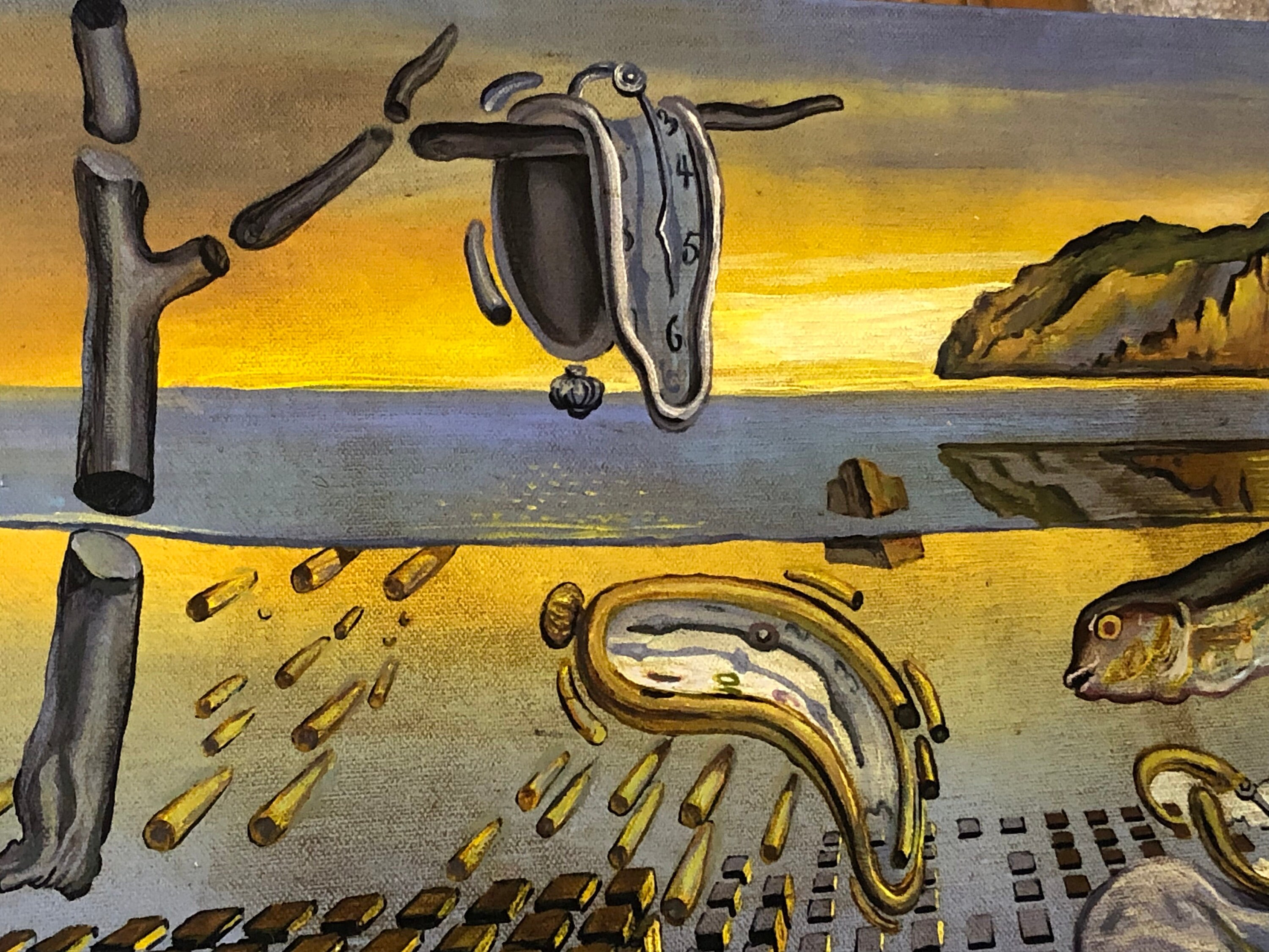 Disintegration of the Persistence of Memory by Salvador Dali Signed ...
