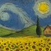Sunflower Field by Vincent Van Gogh 1888 Signed Original Painting Oil ...