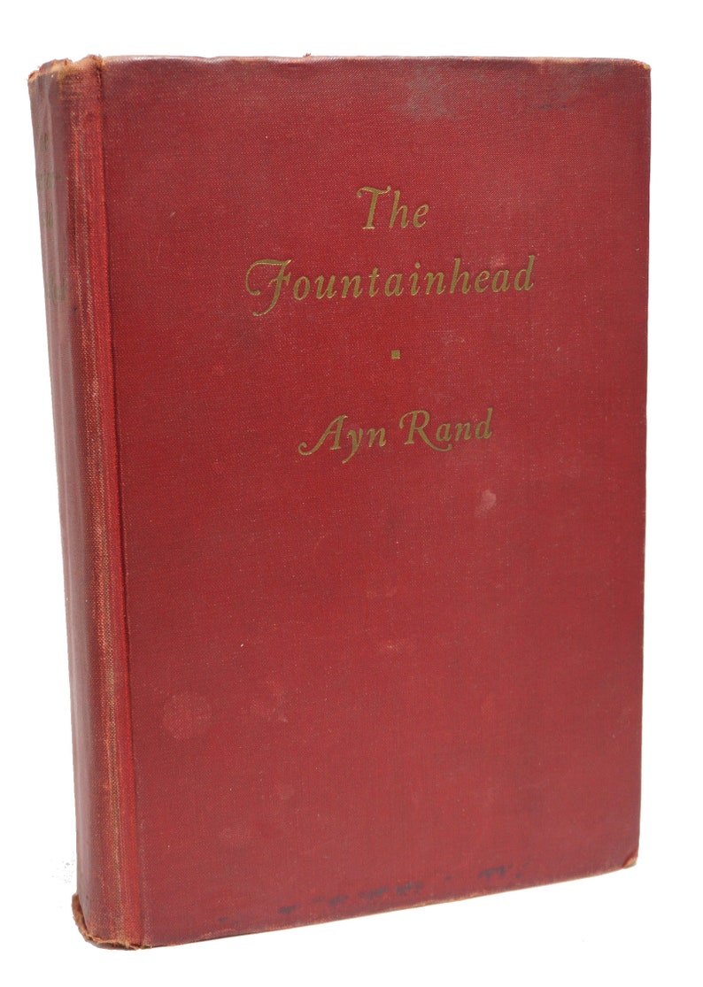 The Fountainhead by Ayn Rand First Edition First Printing Empire - Etsy