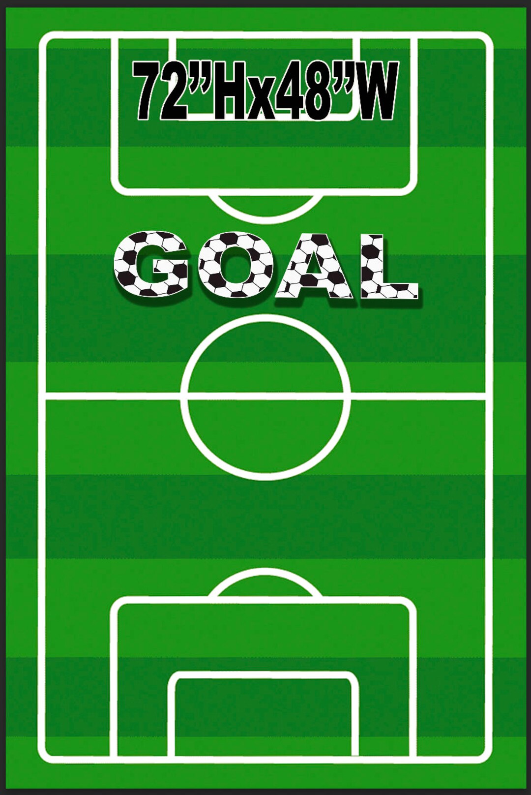 Yard Card Lawn Decor: Field Party Props Decoration Backdrops Coroplast ...