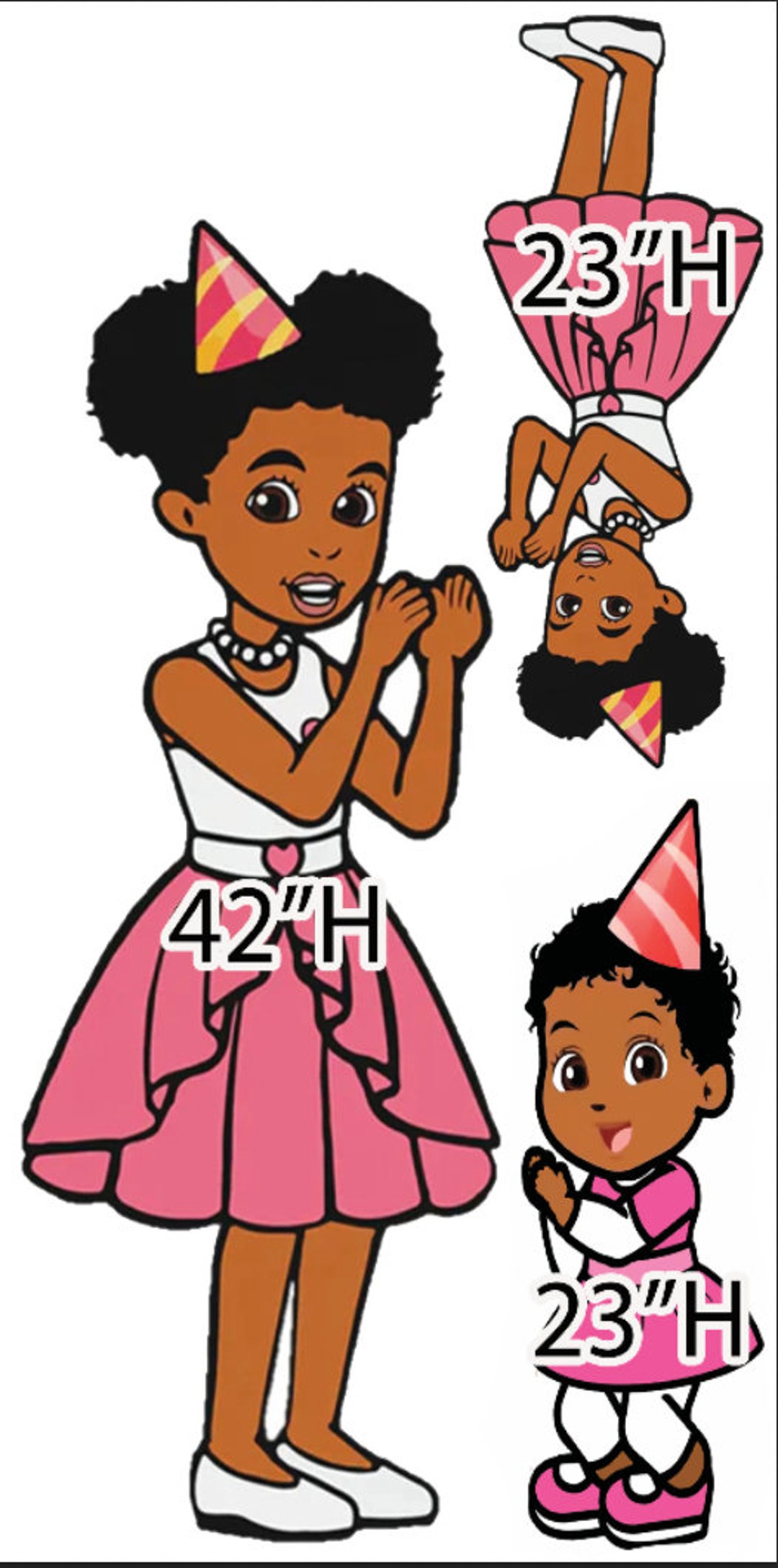 Yard Card Lawn Decoration Corner Decoration Backdrops Coroplast Cutouts ...