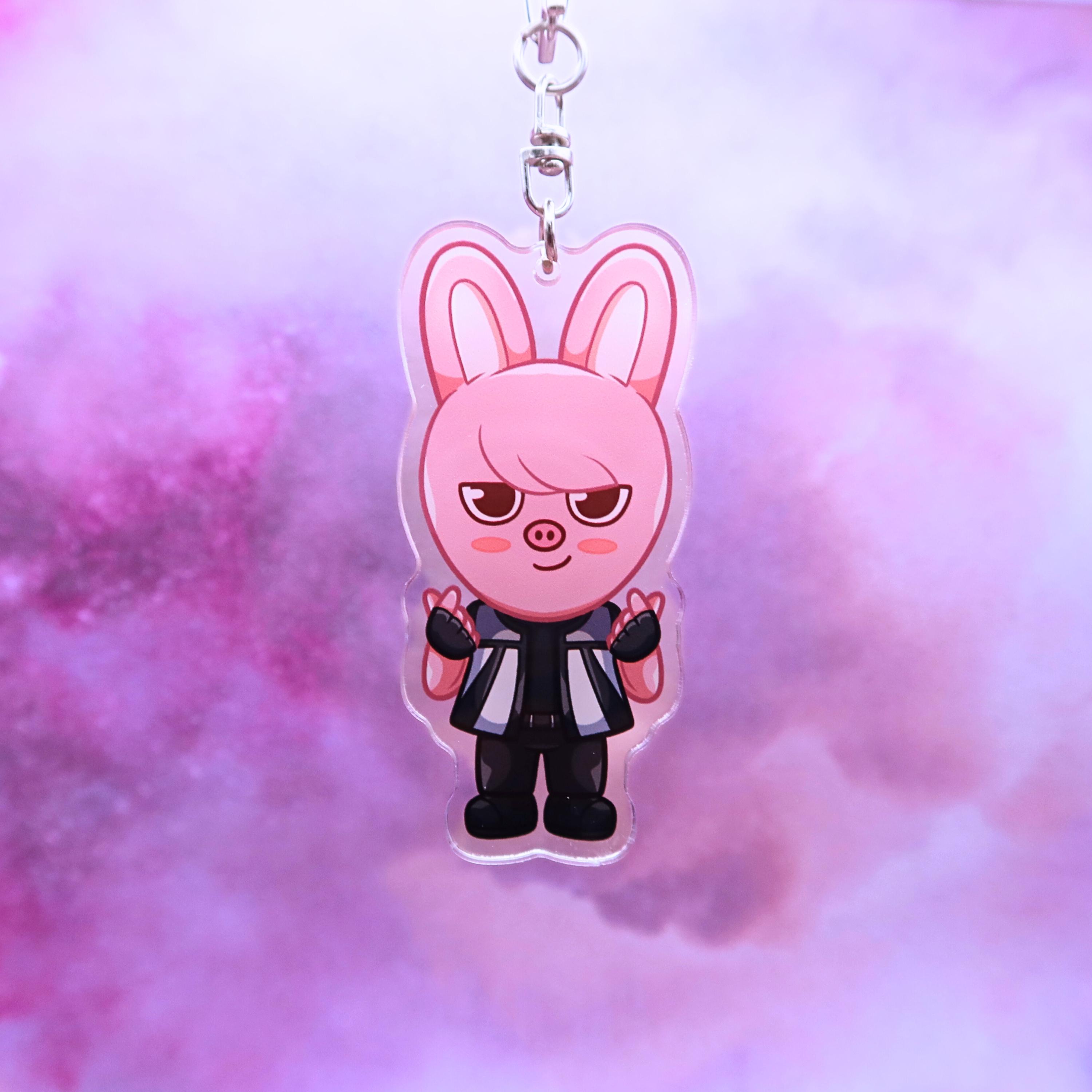 Stray Kids SKZOO Racer Key Rings - Etsy